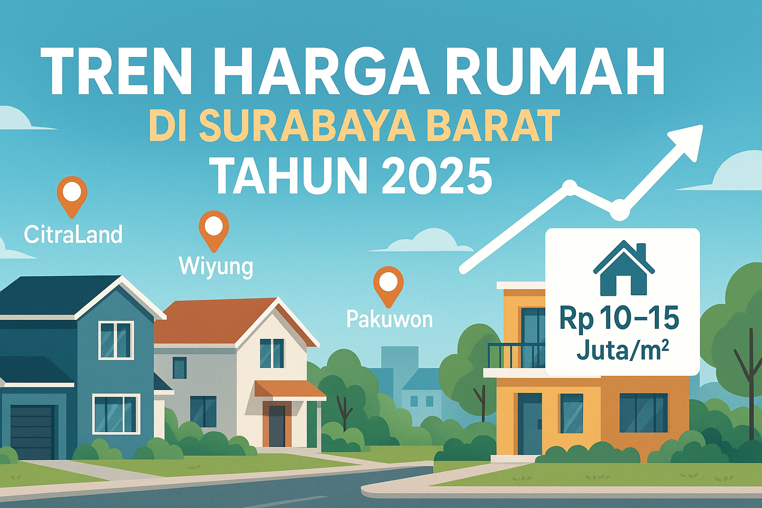 Tren Harga Rumah di Surabaya Barat Tahun Ini: Apa yang Harus Anda Ketahui?